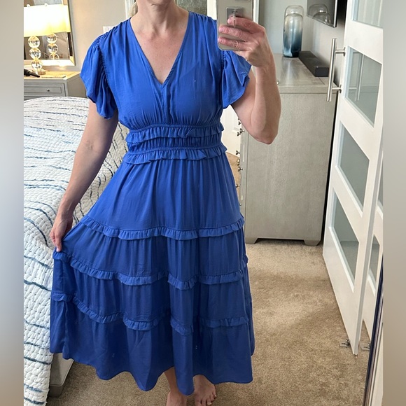 Pinch | Dresses | New Pinch Blue Maxi Dress Size Medium | Poshmark